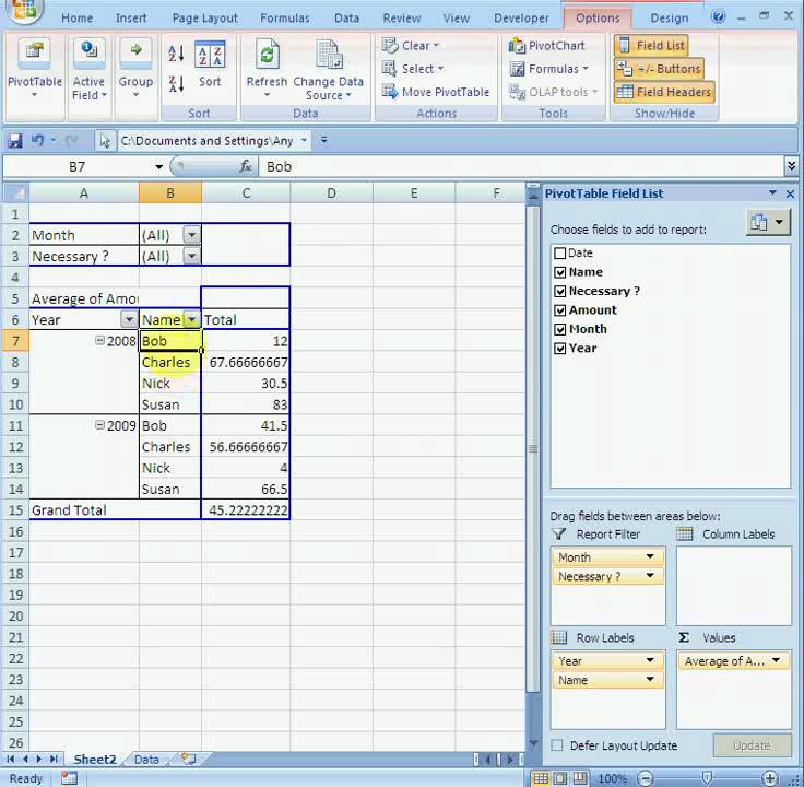 ExcelExperts.com - Excel Tips - Pivot Tables for Dummies - YouTube
