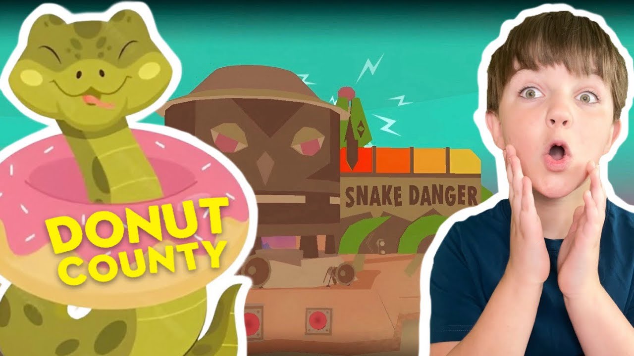 Snake Danger in DONUT COUNTY | Gameplay with Ima and Jessy - YouTube