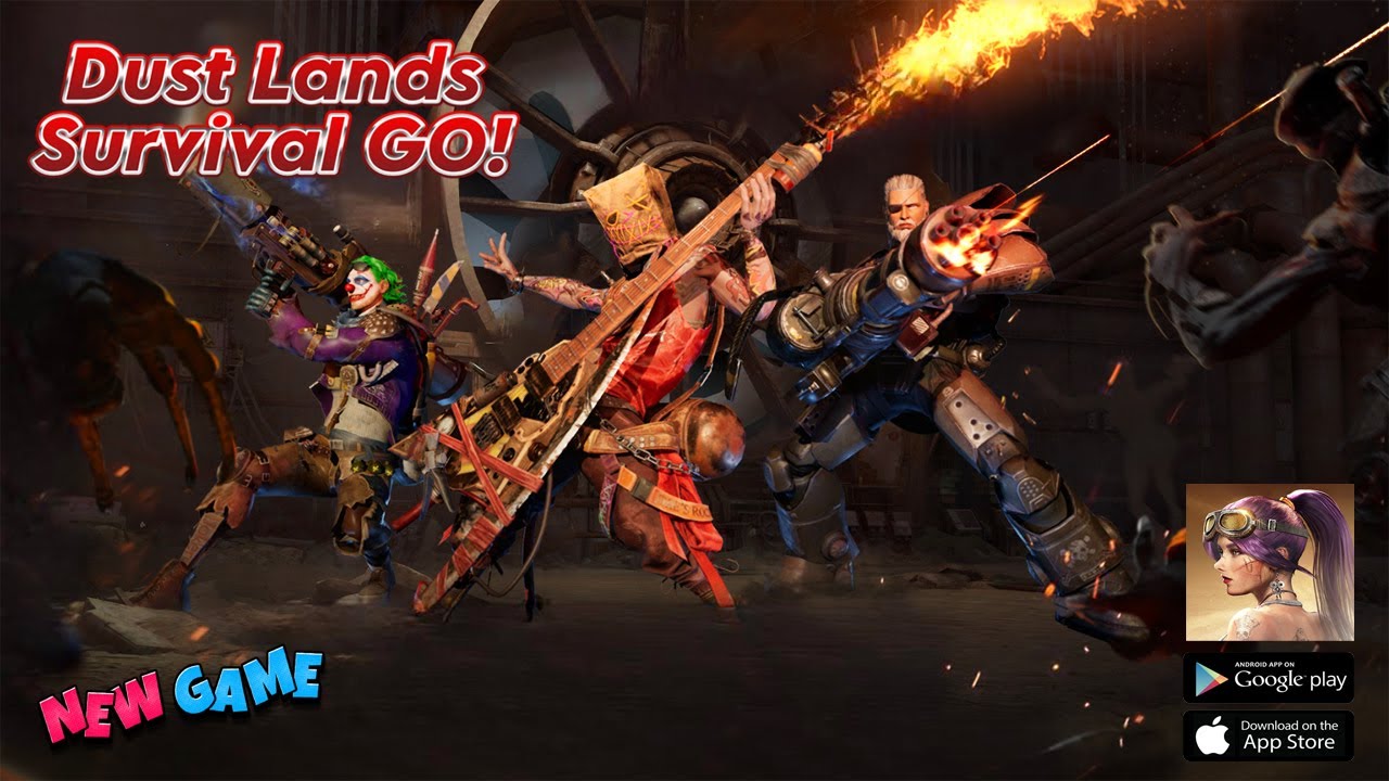 Dust Lands Survival GO Gameplay (Android,iOS) | Build & Battle - YouTube