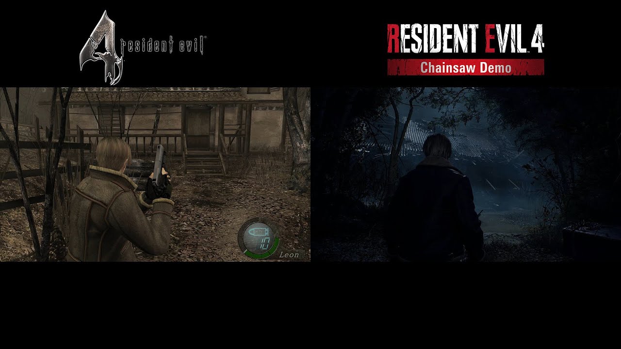 Resident Evil 4 Original vs RE4 (Remake Demo) Comparison - YouTube