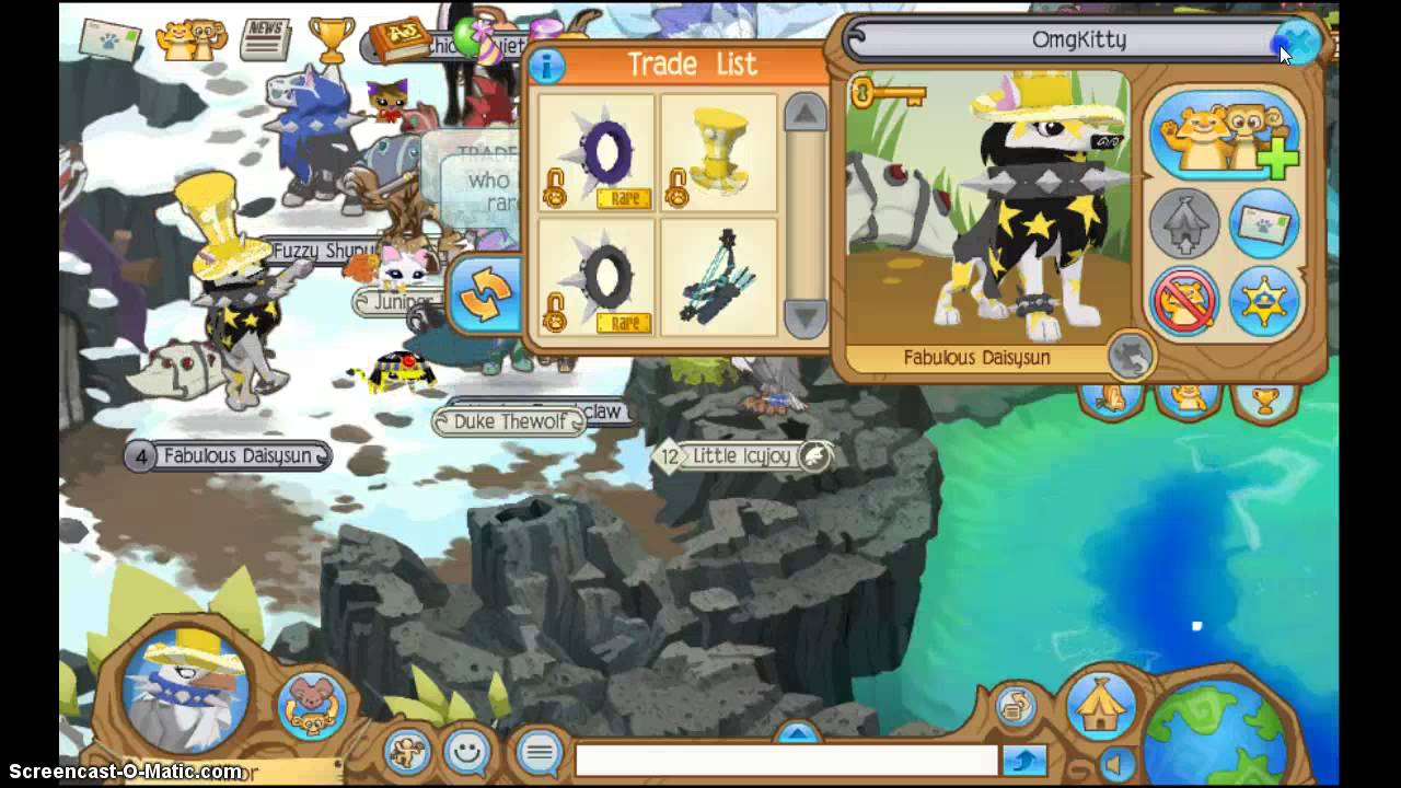 Animaljam Small Den betas trading proof - YouTube