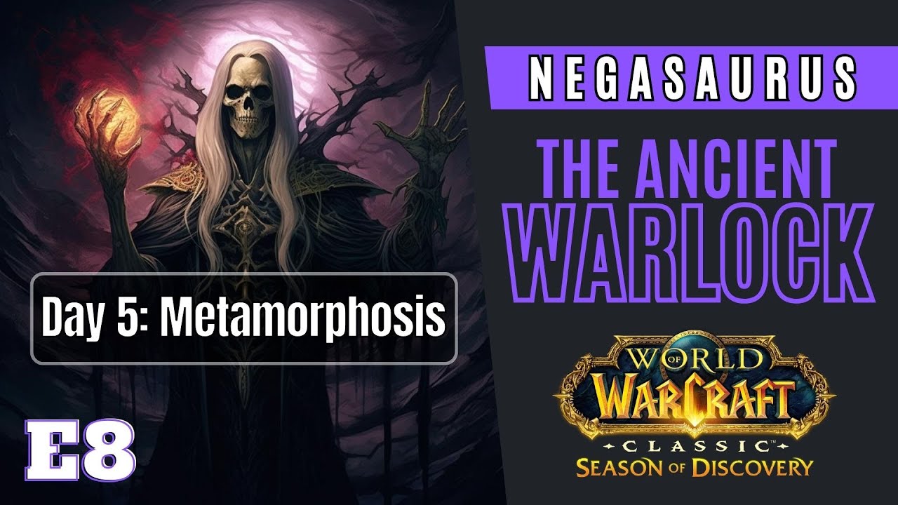 WoW Season of Discovery - Negasaurus the Undead Warlock Day 5 ...