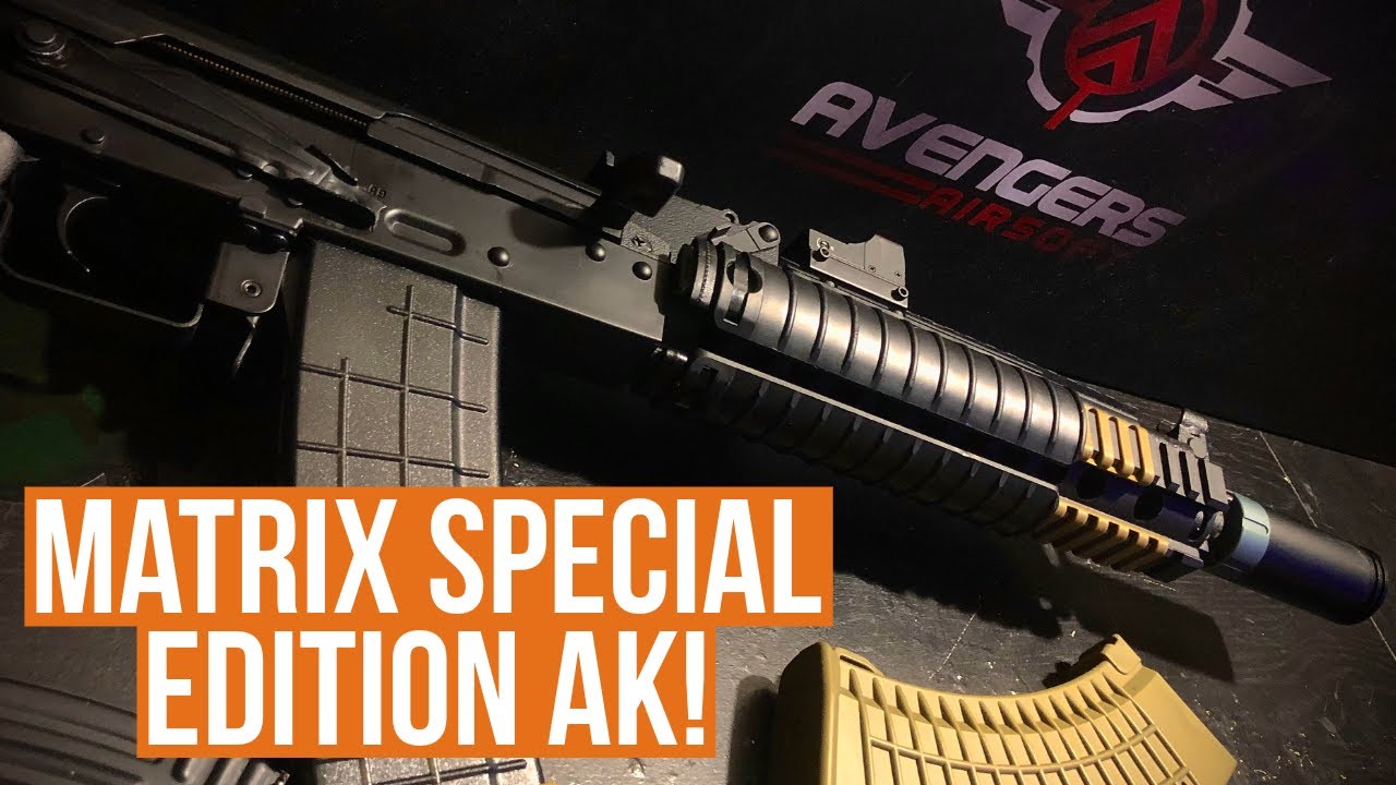 Airsoft Matrix Special Edition AK Unboxing! - YouTube