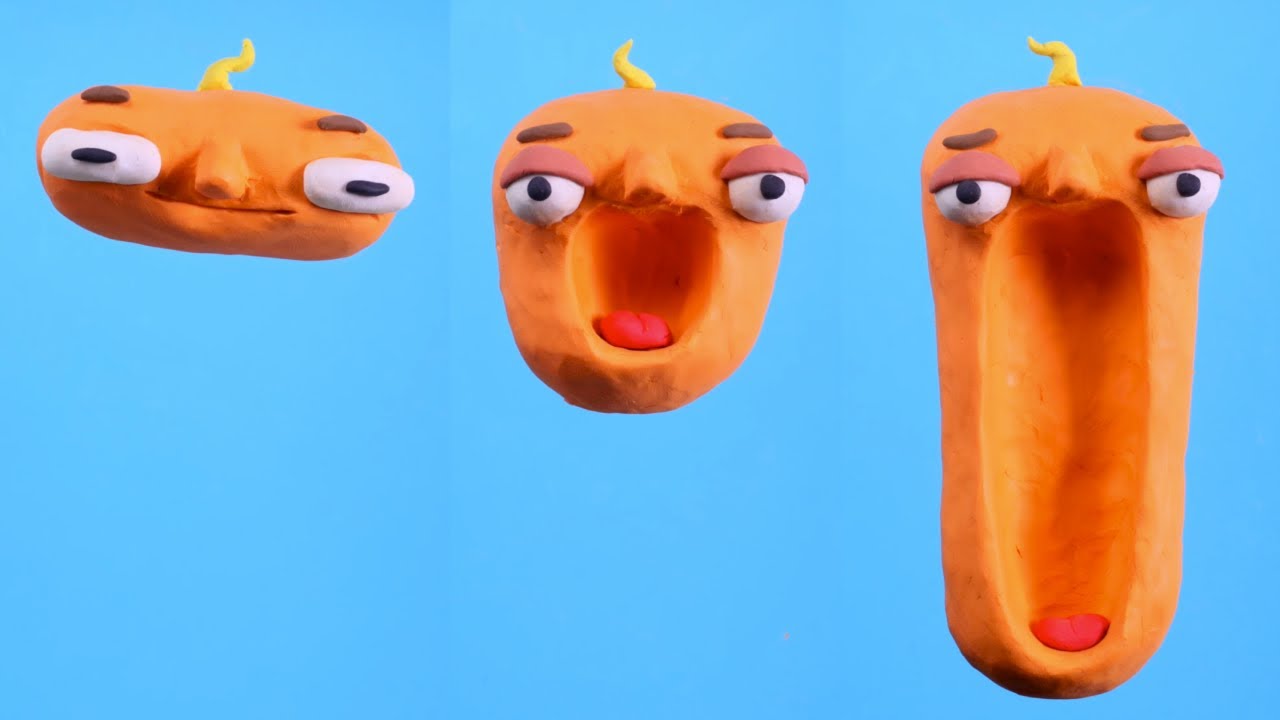 STOP MOTION - Oh Yeah! - Stretchy Face Man Animation - YouTube