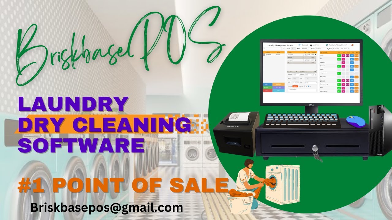 Laundry Software | Dry Cleaning Software | BriskbasePOS | #1 Dry ...