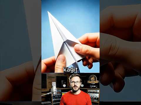 Ses Hızında Kağıt Uçak? ✈️ 😬