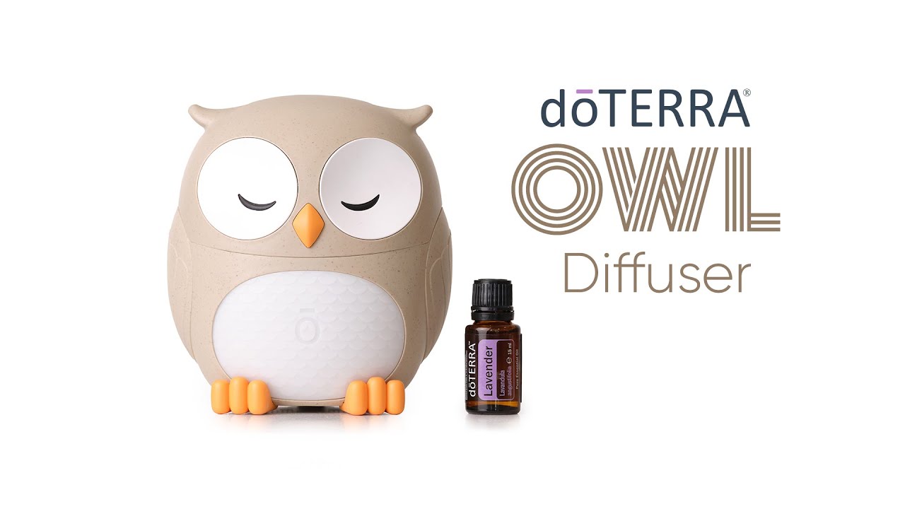 doTERRA Owl Diffuser & Lavender (15 ml) - YouTube