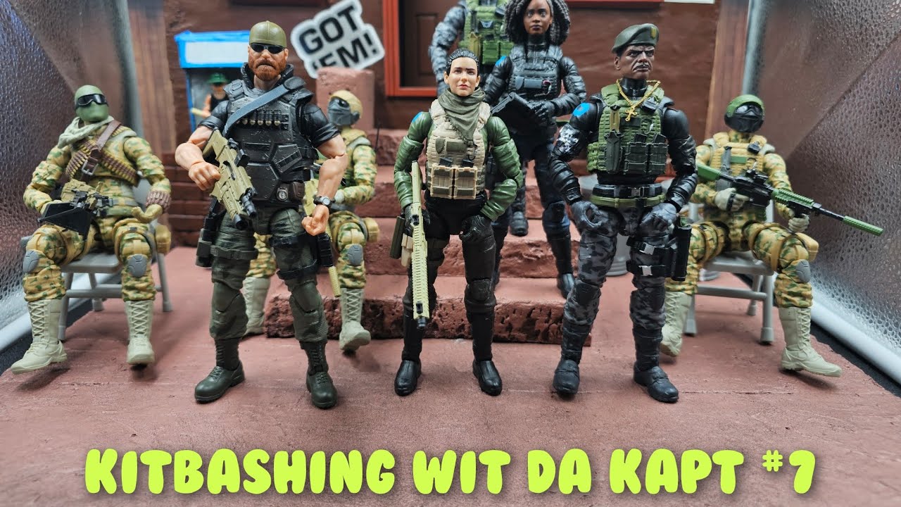 KITBASHING WIT DA KAPT #7 AARRGGHH 🏴‍☠️ 🏴‍☠️ #kitbash #actionfigures # ...
