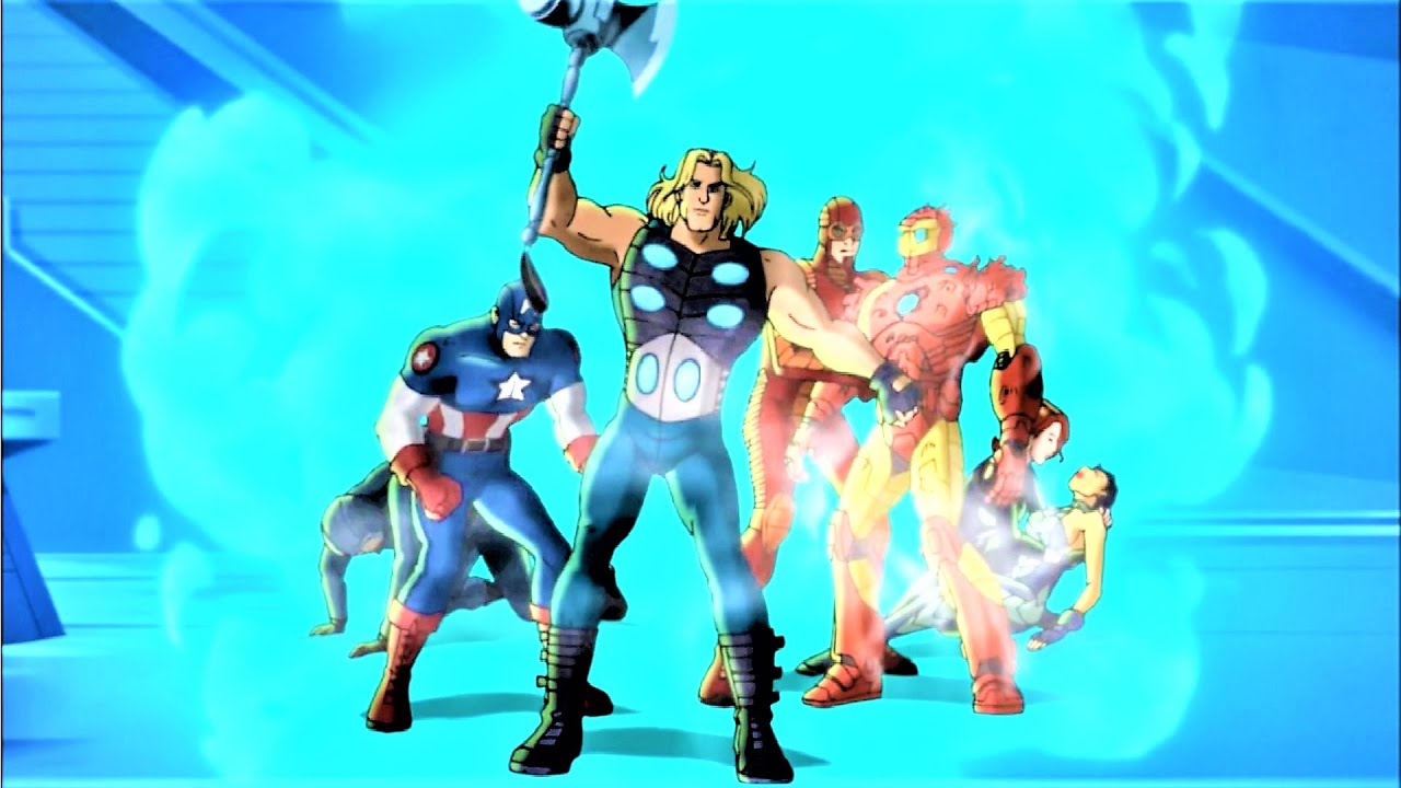 Thor Saves The Avengers | Ultimate Avengers 2: Rise of the Panther ...