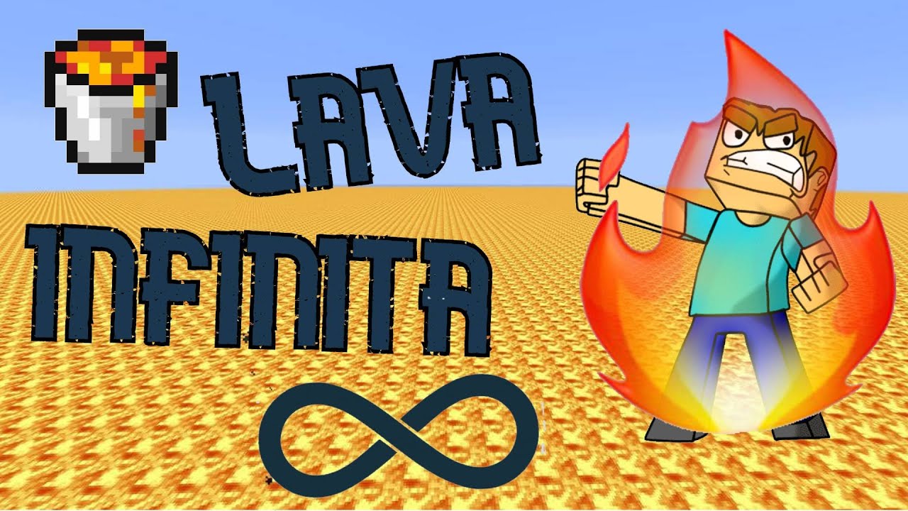 Como Hacer LAVA INFINITA en Minecraft - YouTube