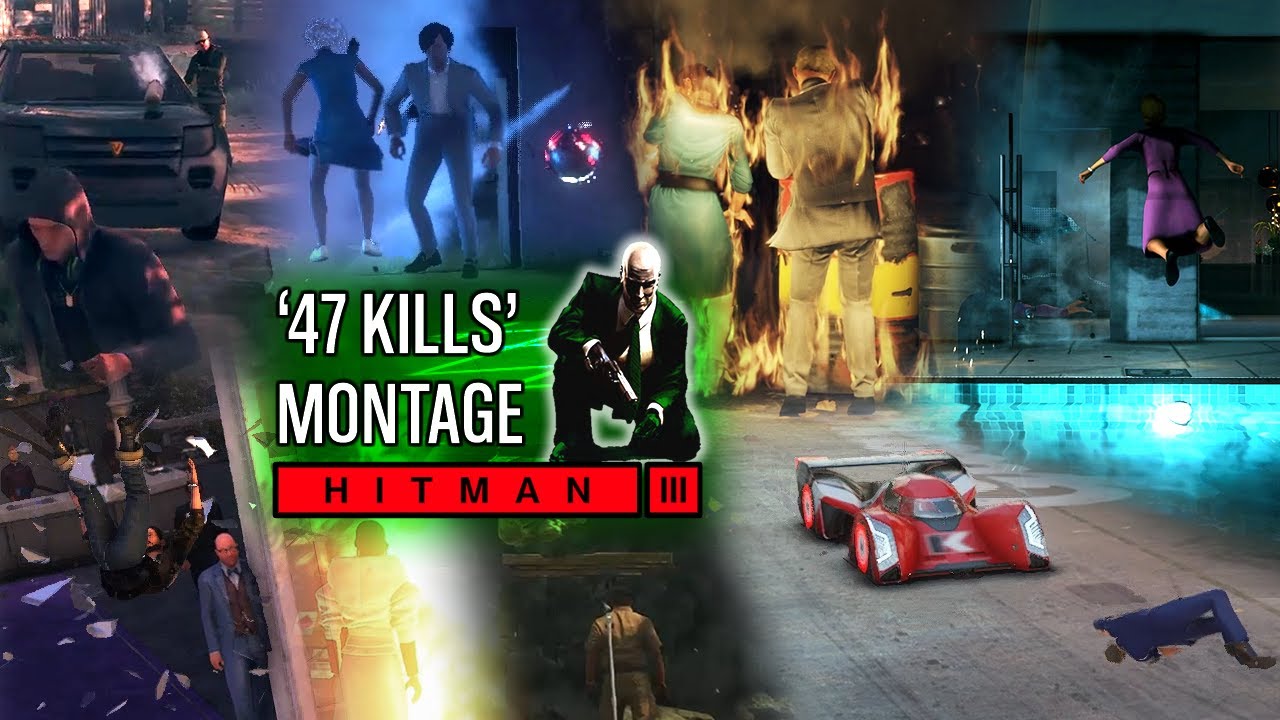 Hitman Creative Kills Compilation - YouTube