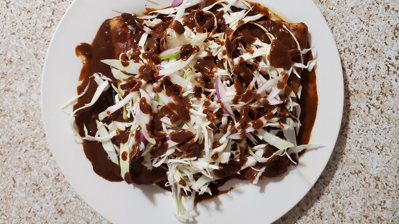 Enmoladas de pollo [] Parte 2 - YouTube