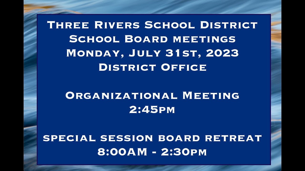 TRSD School Board Meetings Monday July 31st 2023 YouTube trsd-school-board-meetings-monday-july-31st-2023-youtube