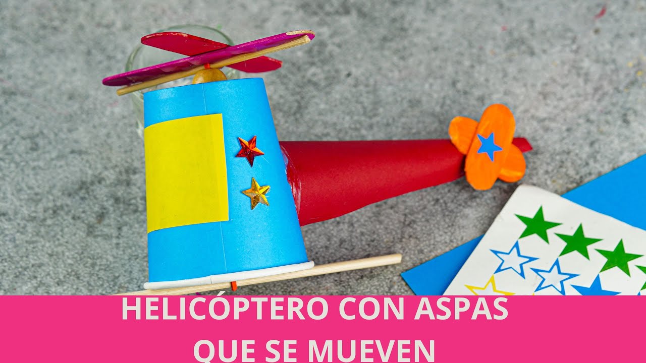 Helicóptero Con Aspas Que Se Mueven Youtube