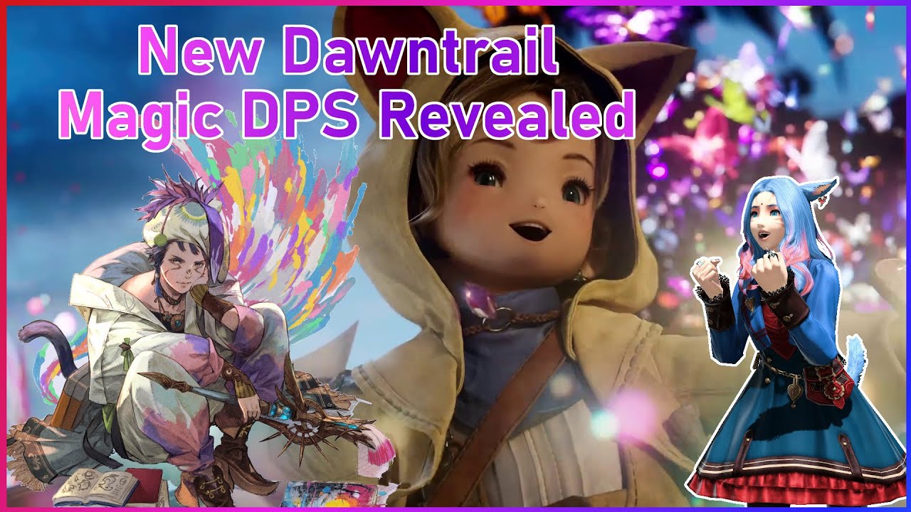 New FFXIV Caster Pictomancer Revealed! - YouTube