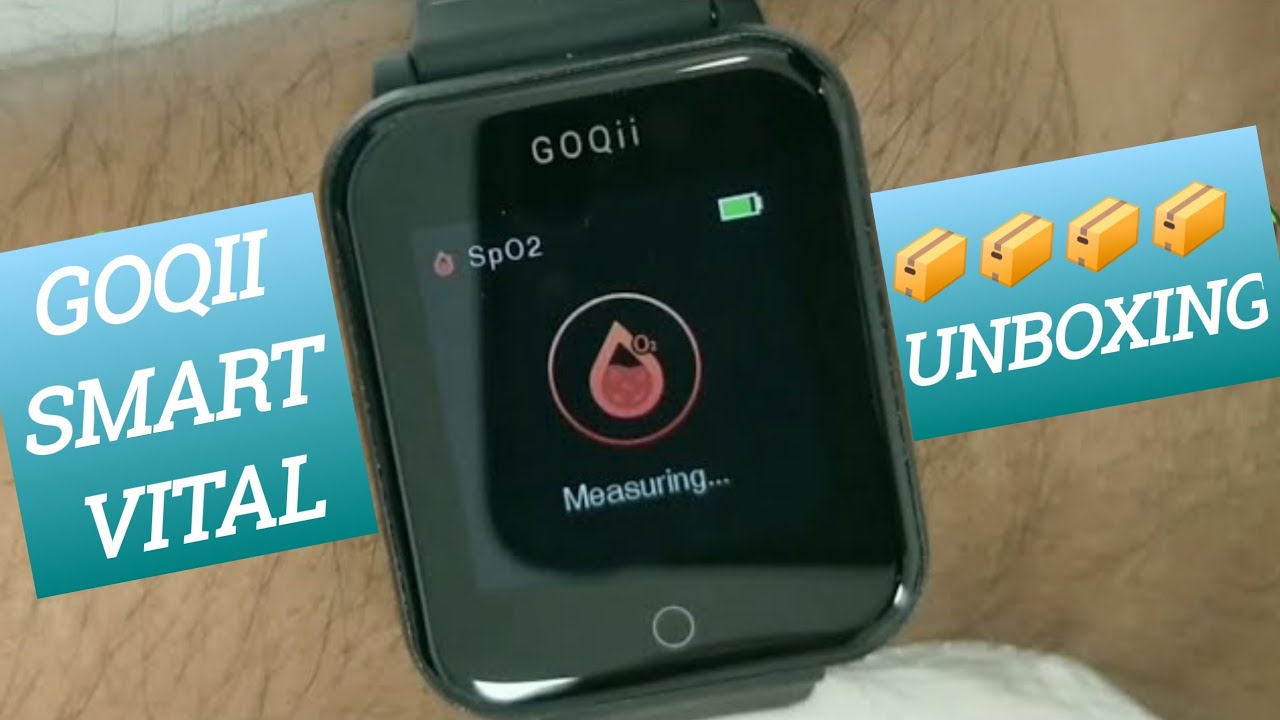 goqii smart vital unboxing | goqii smart watch | - YouTube
