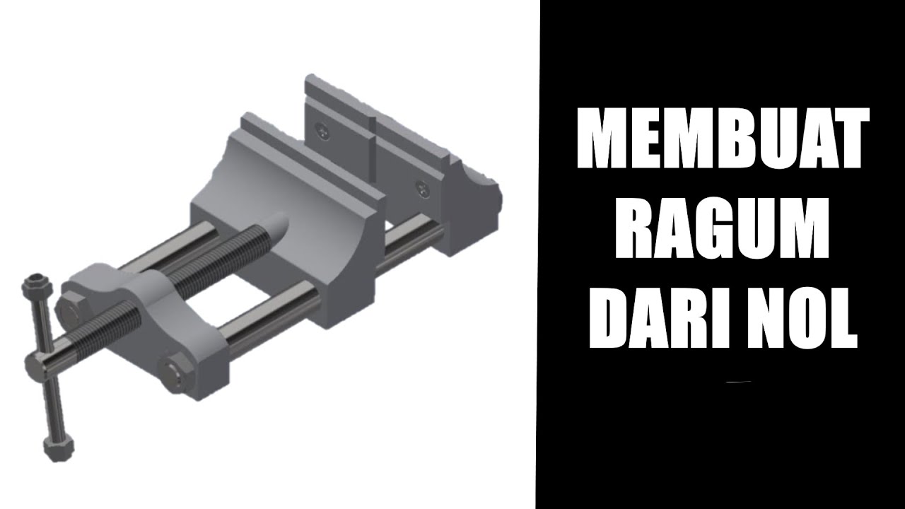 Autodesk Inventor Tutorial Pemula Bahasa Indonesia | Membuat Sebuah ...