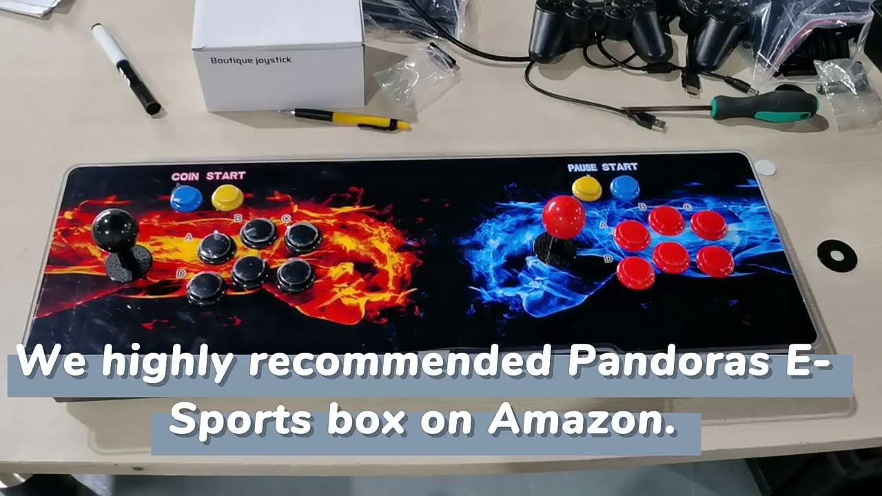 4260 6688 10000 games in 1 pandora game box retro video consoles arcade ...