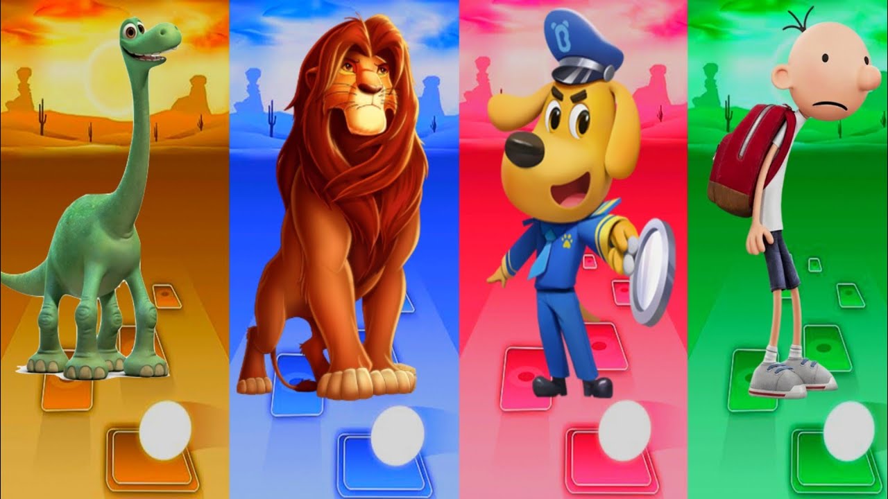 The_Good_Dinosaur🆚The_Lion_King🆚Sheriff_Labrador_🆚Diary_Of_A_Wimpy_Kid ...