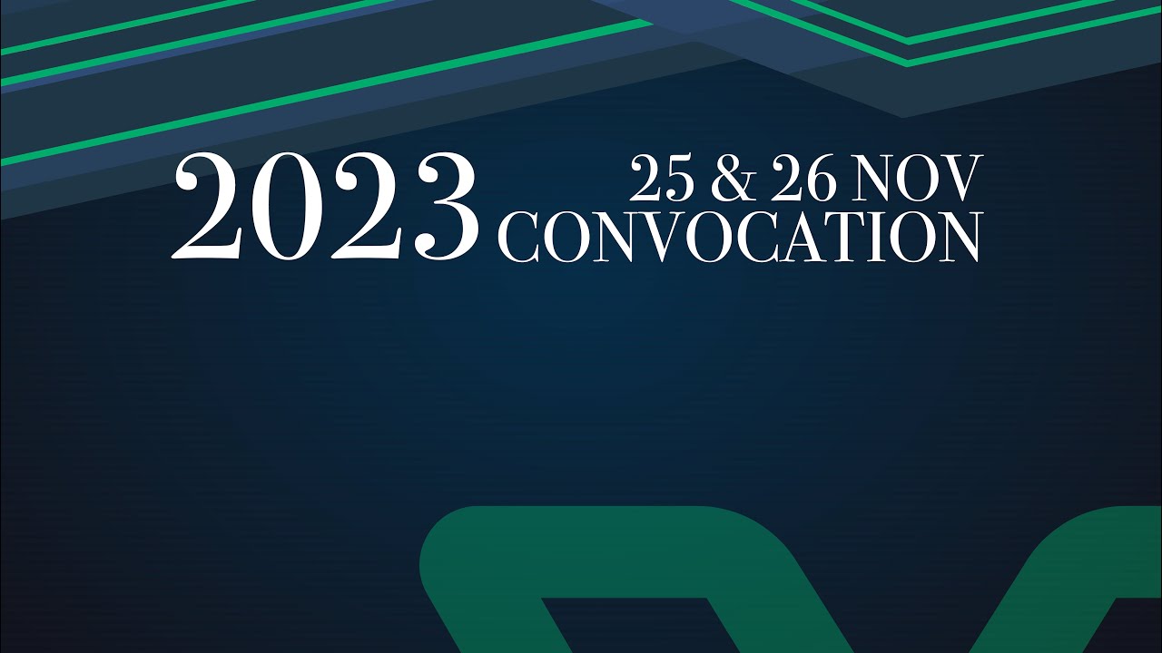LIVE 2023 Convocation Ceremony - Session 1 - YouTube