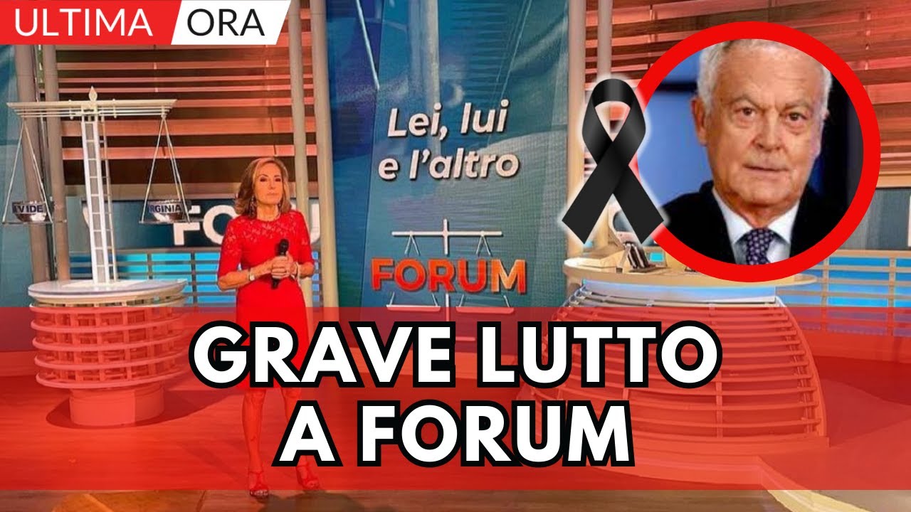Forum Piange la Perdita di un Grande Giudice: Addio a Francesco Riccio ...