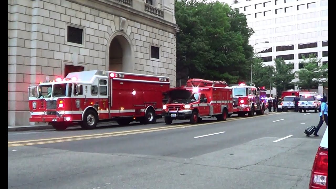 DCFD & Police HazMat scene [Washington D.C. | 7/18/2014] - YouTube