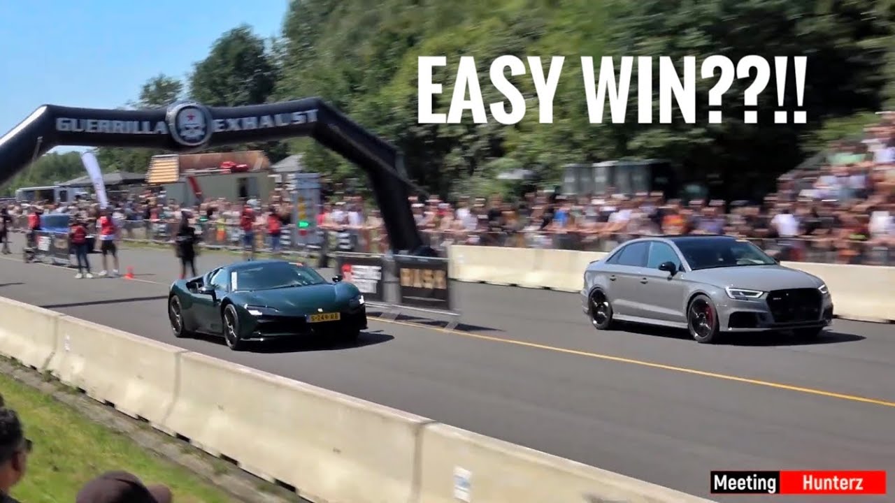 Audi RS is a real Supercar killer... RS3 vs SF90, R8 vs TurboS, RS5 vs ...