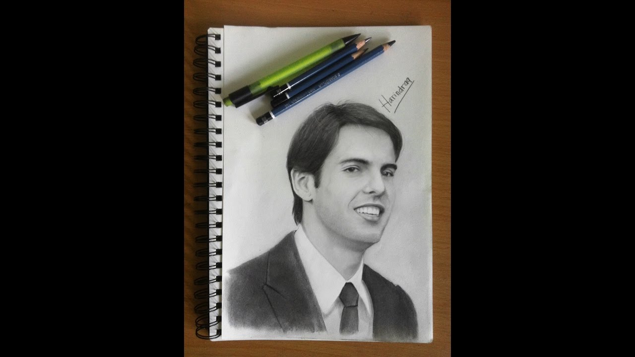 drawing ricardo kaka - YouTube