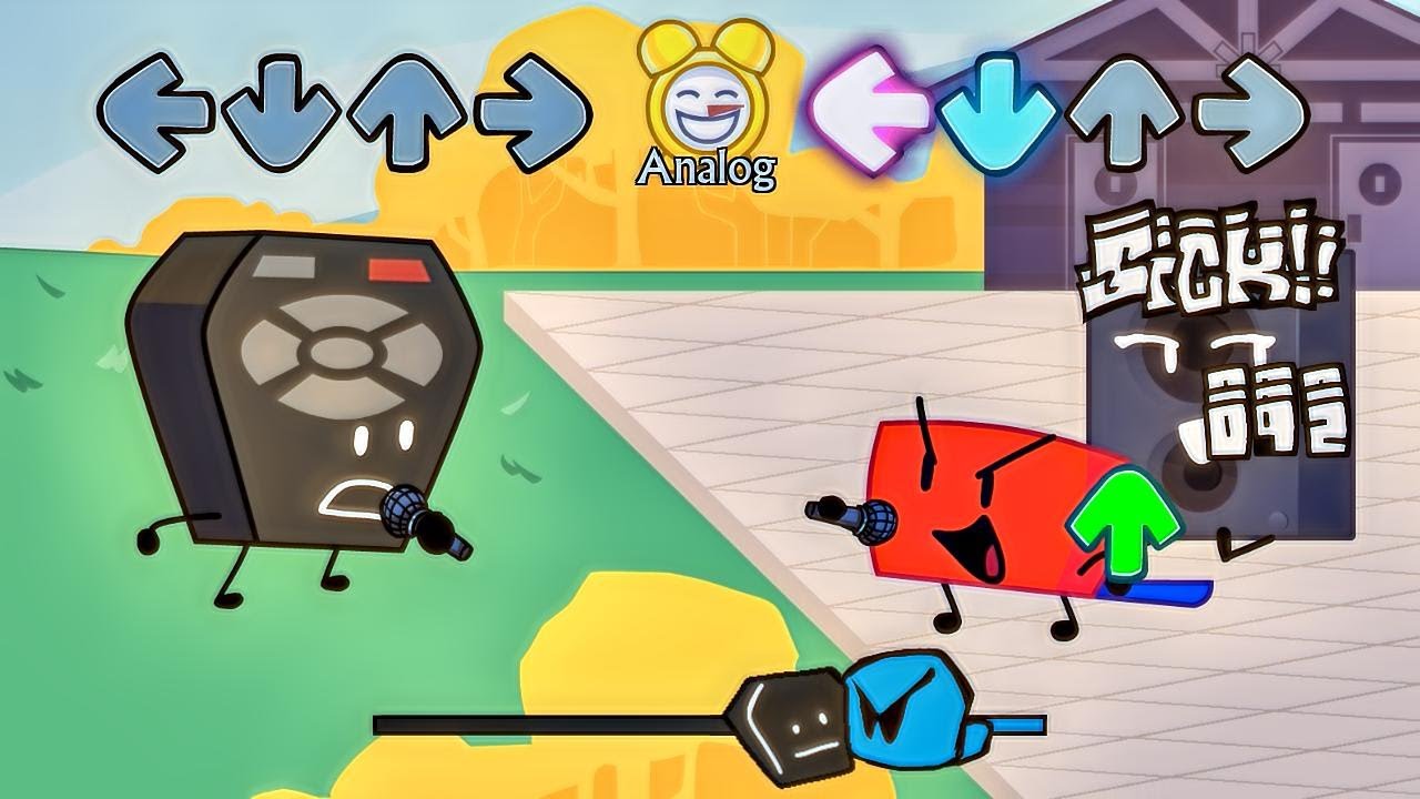 vs Remote - Analog (Full Song) BFDI FNF Mod - YouTube