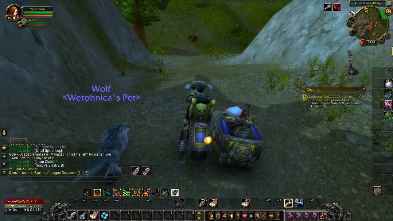 World Of Warcraft Quest Info: Explorers' League Document (1 of 6) - YouTube