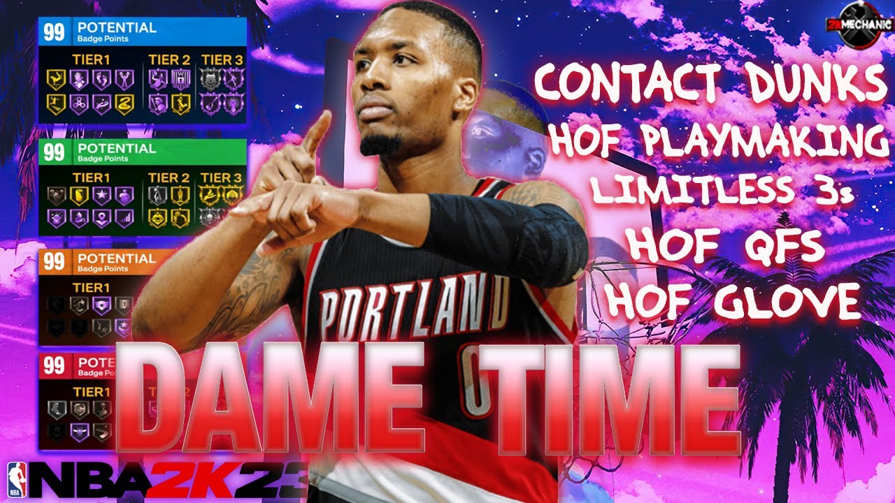 OP 6'1 3PT SHOT CREATOR PG BUILD! SHOOT FROM LIMILESS OR POSTERIZE YOUR OPPONENT IN NBA 2K23 ...