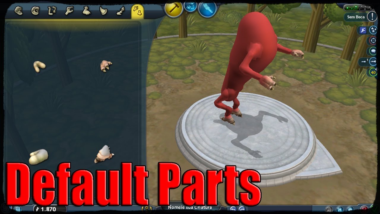 Spore - Mod Default Parts - YouTube