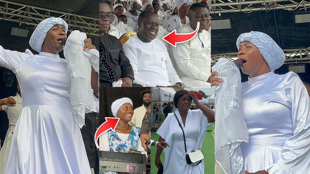 Cecilia Marfo Spirit-field Performance in the Rain made Elder Meriku ...