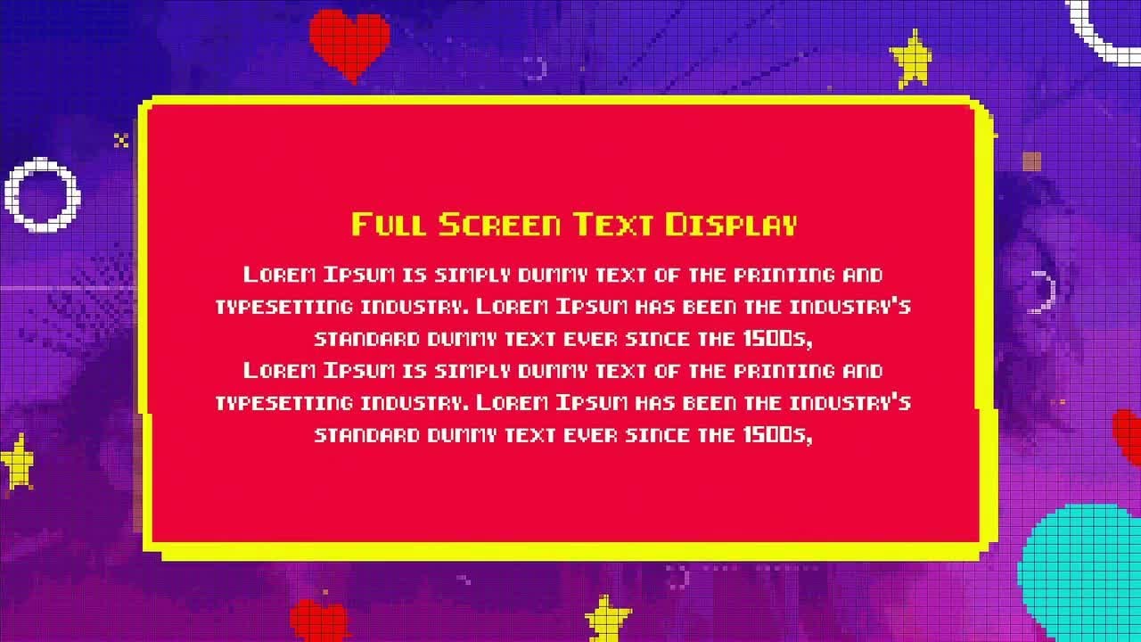 8 Bit Slideshow After Effects Templates - YouTube
