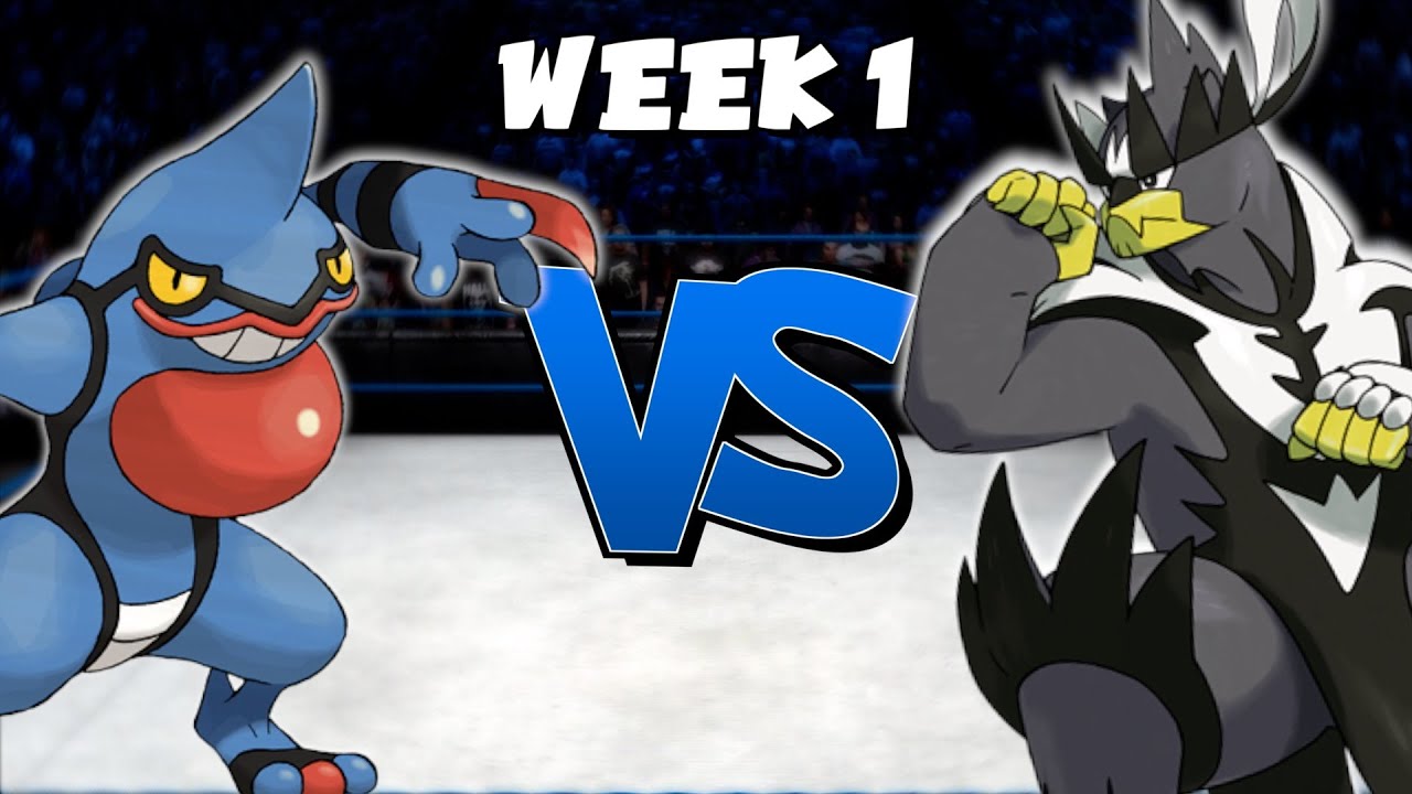 World Pokemon Wrestling Smackdown Week 1 - YouTube