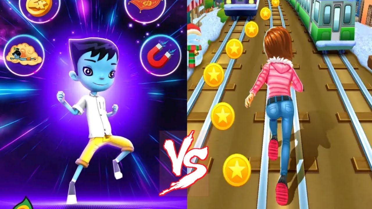 Run Kris Run VS Subway Princess Runner Best Games - YouTube