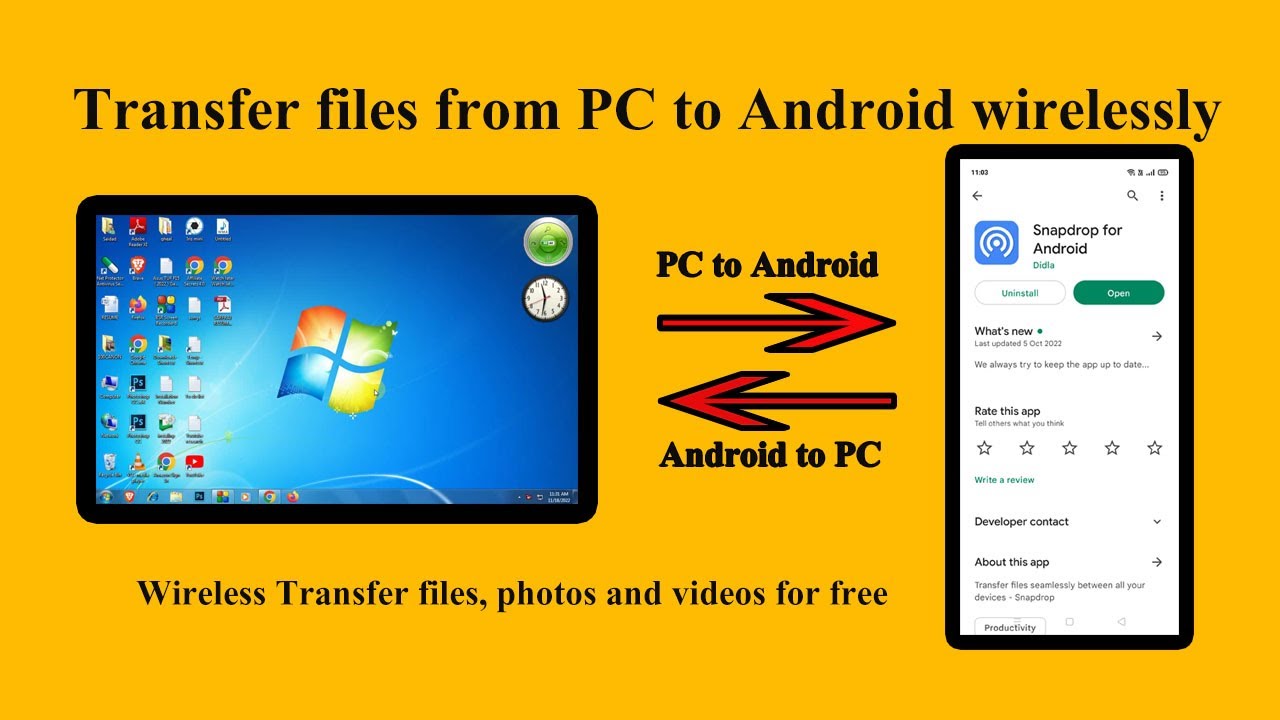 snapdrop | Transfer photos, videos, files from computer to smartphone ...