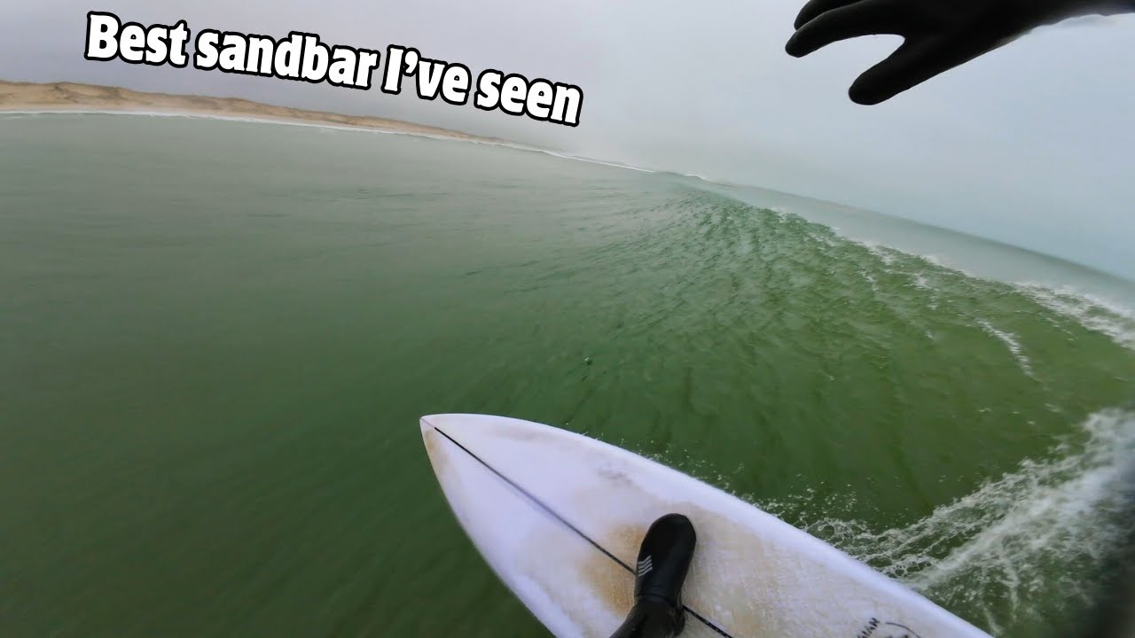 Surfing a Perfect Right in France (Intermediate Surfer POV) - YouTube