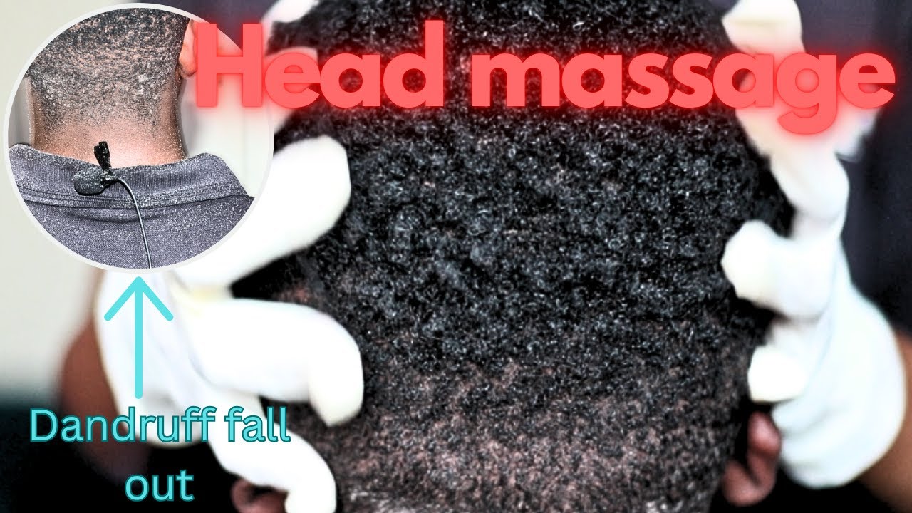 CLOSE-UP ASMR 😴DEEP HEAD MASSAGE + SCRATCHING💆🏽‍♀️(FALL ASLEEP IN 20 ...