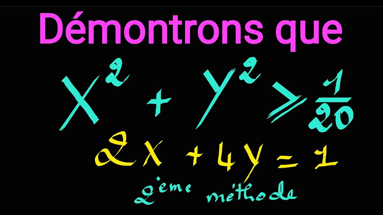 Une démonstration par un calcul 2ème méthode: calcul dans R seconde ...