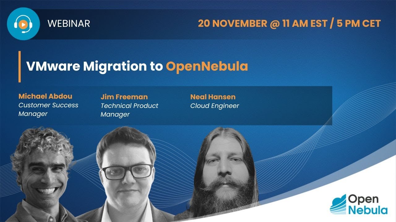 Streamlining your VMware Migration to OpenNebula - YouTube