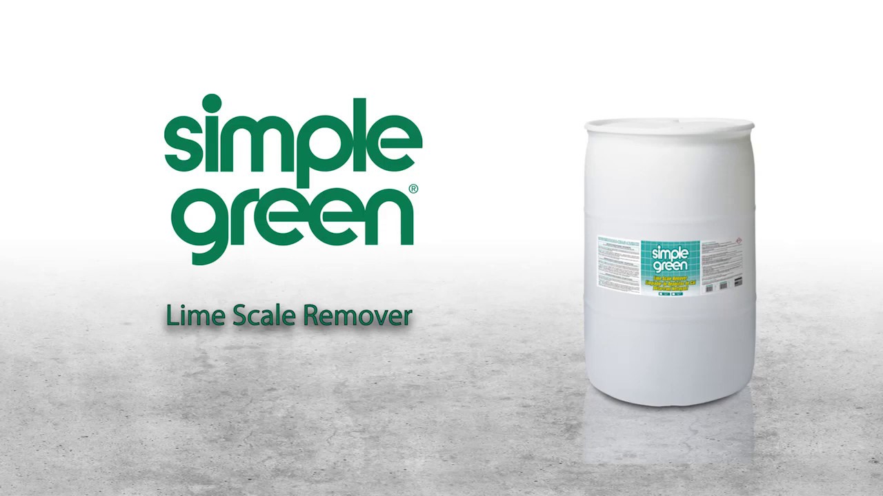 SIMPLE GREEN LIME SCALE REMOVER 55 GL - YouTube