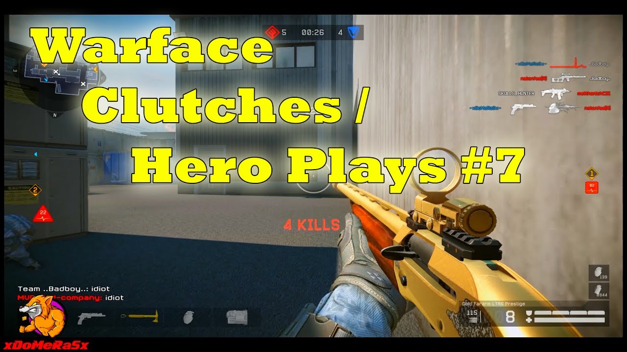 Warface - Clutches / Hero Plays #7 - YouTube
