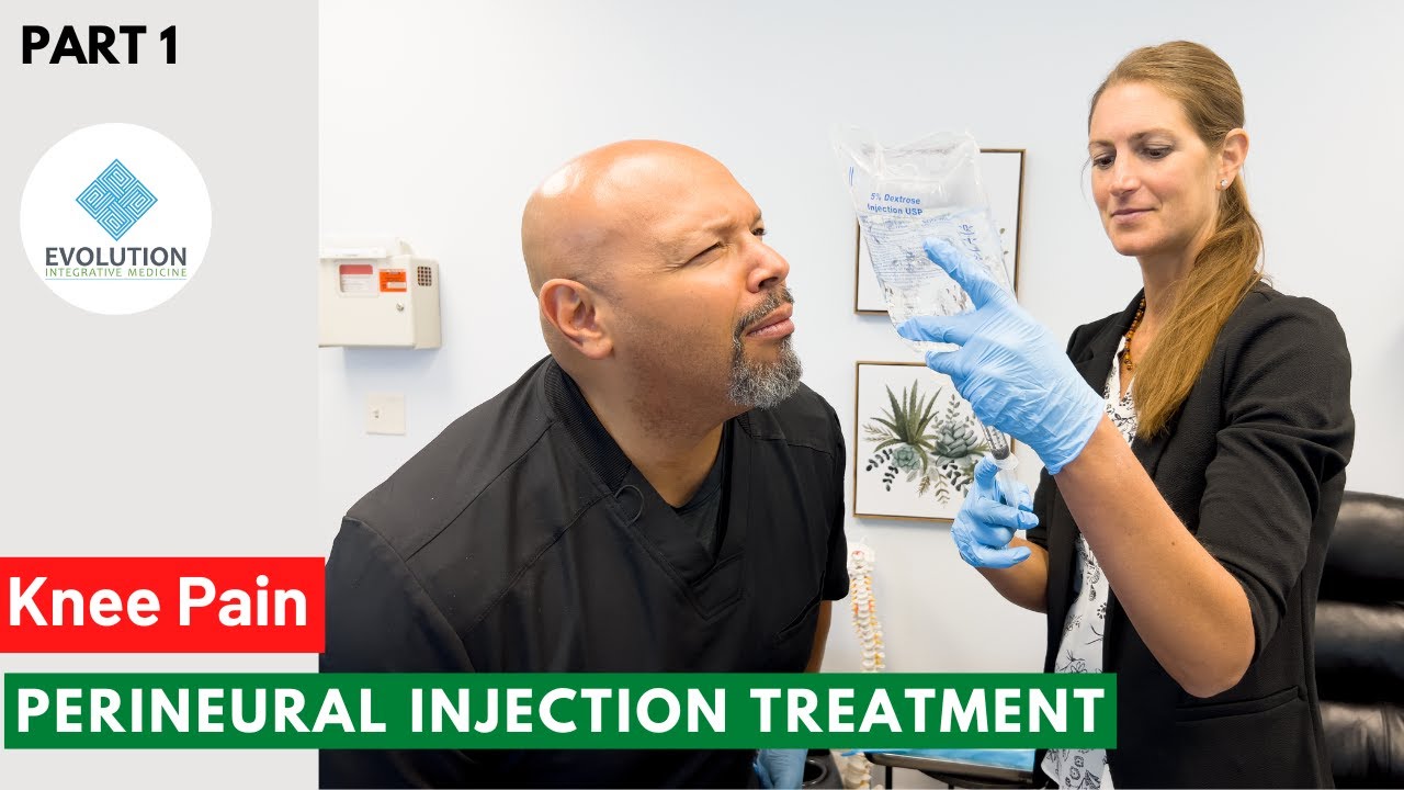 Perineural Injection Treatment Part 1, Knee pain treatment, Evolution ...