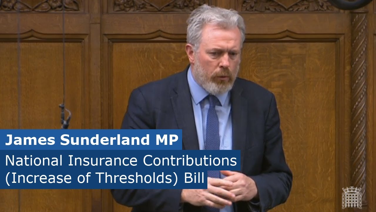 National Insurance Contributions (Increase of Thresholds) Bill, 24 Mar ...