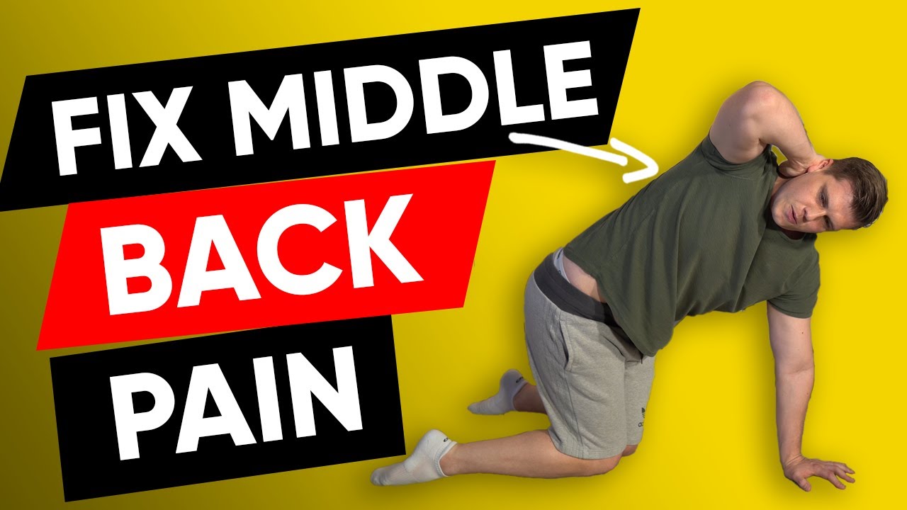 4 Thoracic Spine Mobility Exercises to Stop Middle Back Pain - YouTube