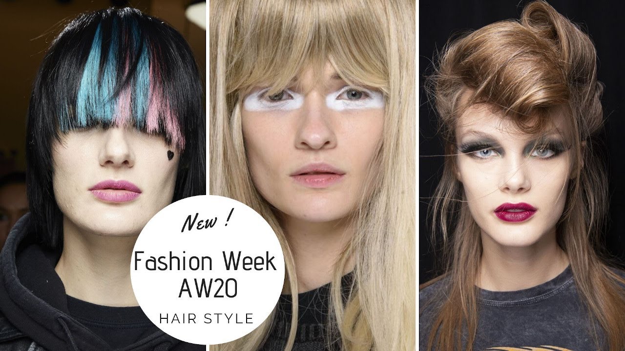 19 BEST HAIR AND STYLE [ AT FASHION WEEK AW20 LONDON ] - YouTube