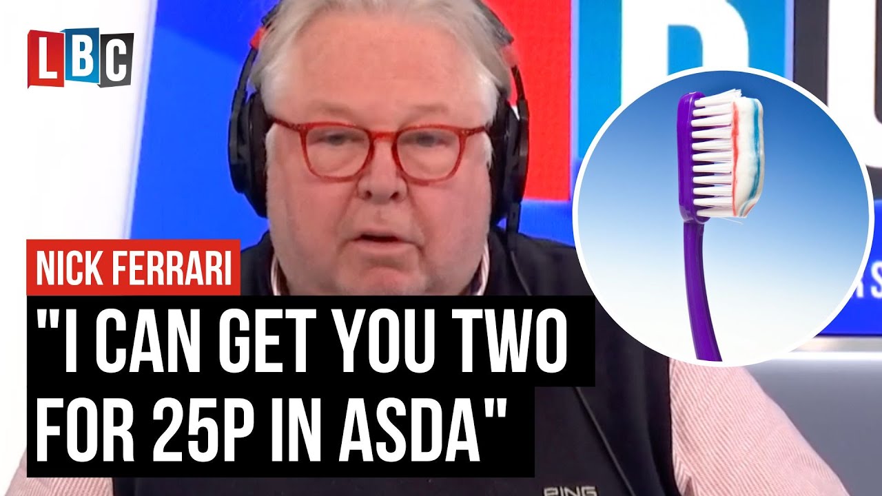 Nick Ferrari: Don't have a child if you can't afford a toothbrush - YouTube