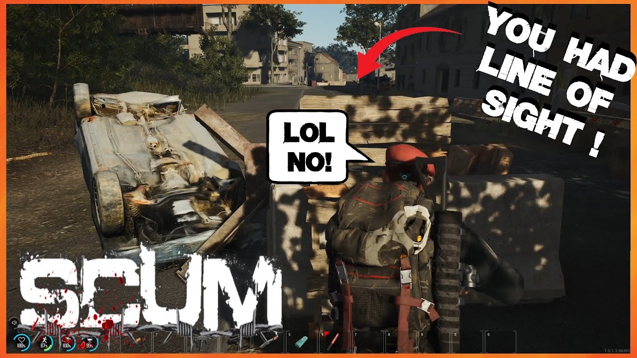 SCUM ~ YOU HAD LINE OF SIGHT ! - YouTube