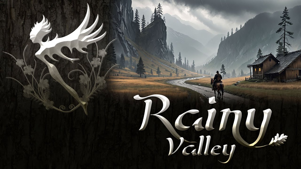 Relaxing Fantasy Instrumental Music - Rainy Valley - YouTube